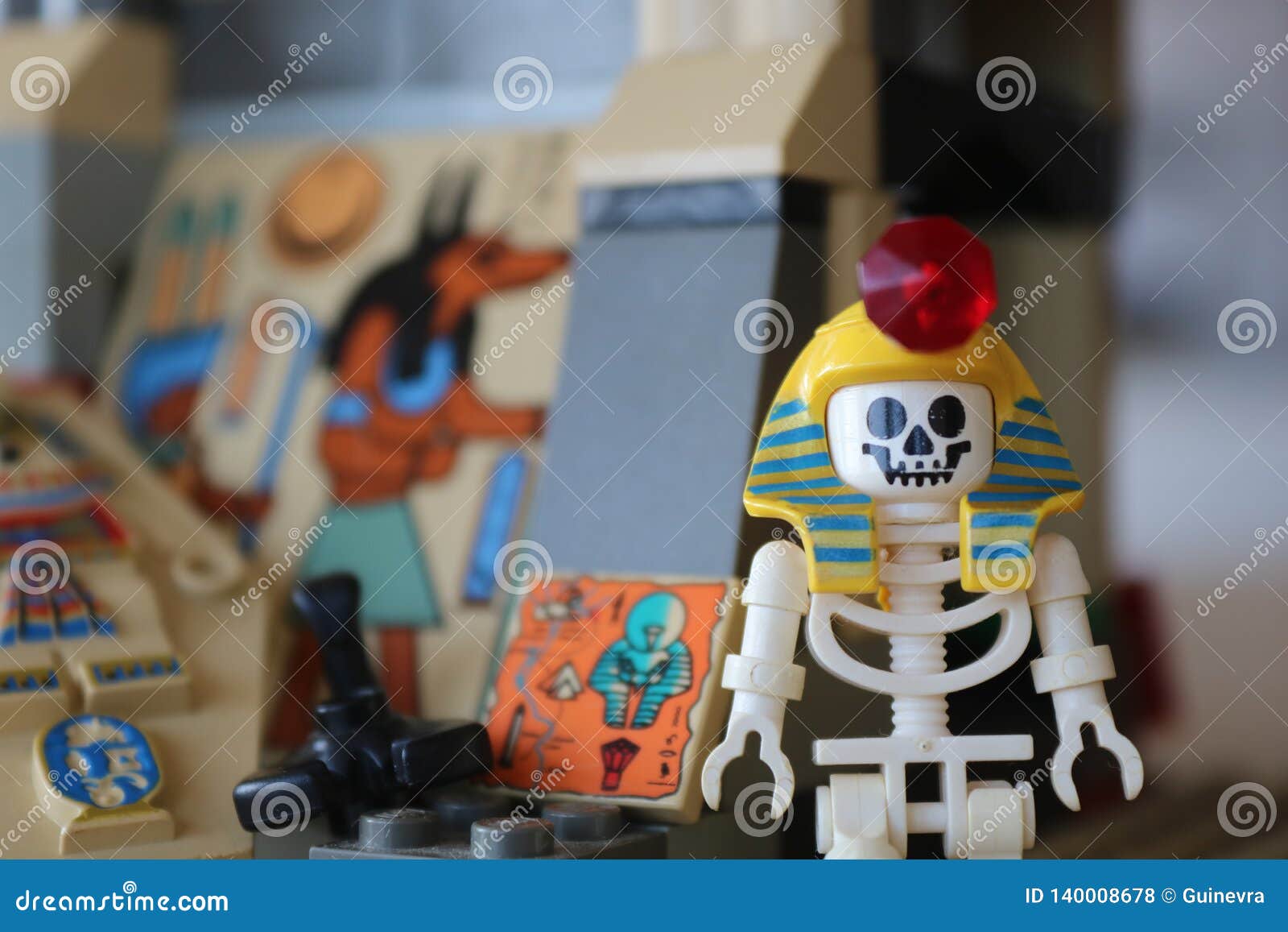 Edificio Del Lego De Egipto Antiguo Foto de archivo editorial - Imagen ...