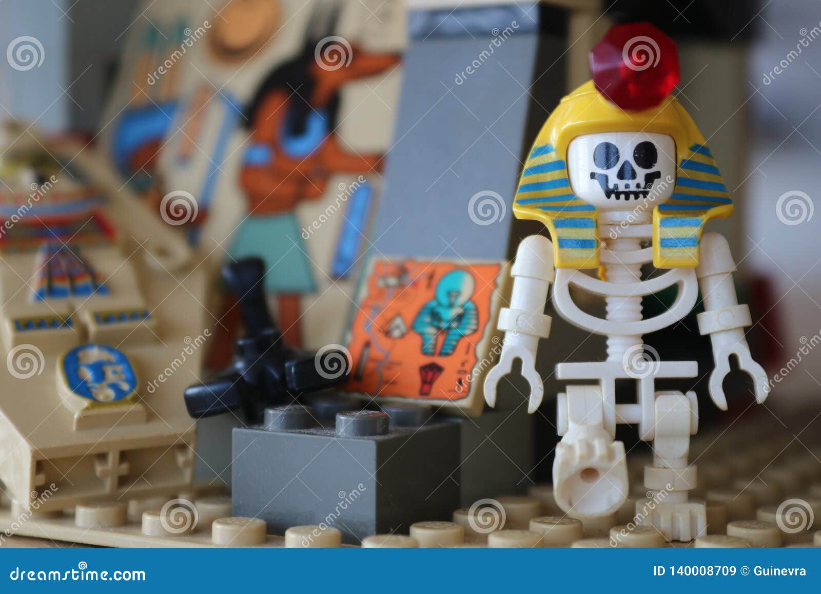 Edificio Del Lego De Egipto Antiguo Imagen de archivo editorial ...