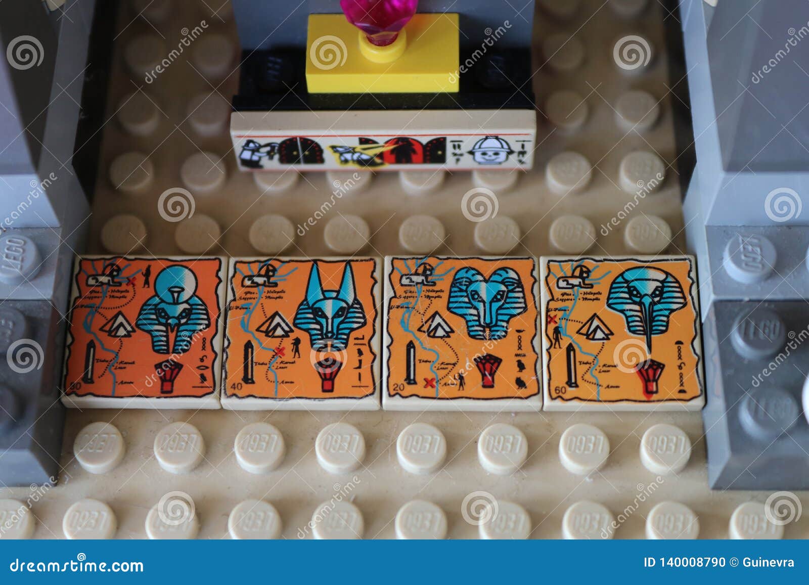 Edificio Del Lego De Egipto Antiguo Imagen editorial - Imagen de egipto ...