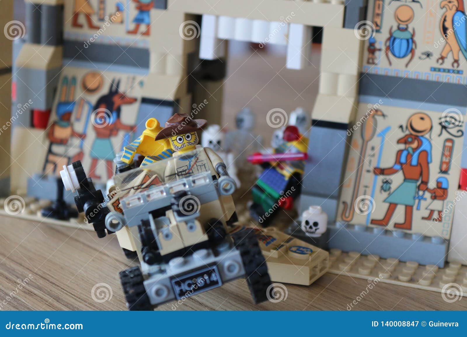 Edificio Del Lego De Egipto Antiguo Fotografía editorial - Imagen de ...