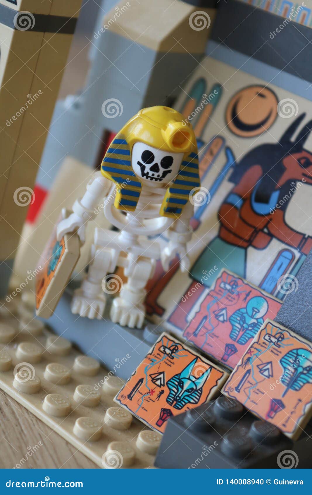 Edificio Del Lego De Egipto Antiguo Imagen editorial - Imagen de lego ...
