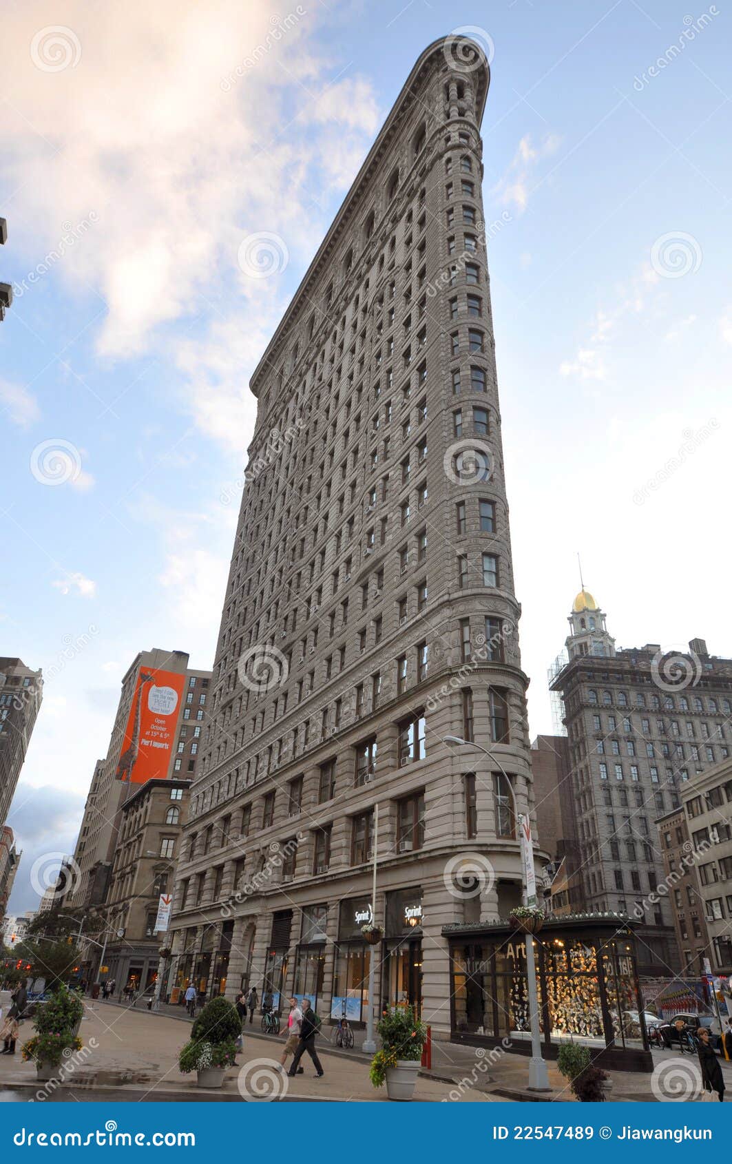 Edificio Di Flatiron, Manhattan, NYC Immagine Stock Editoriale ...
