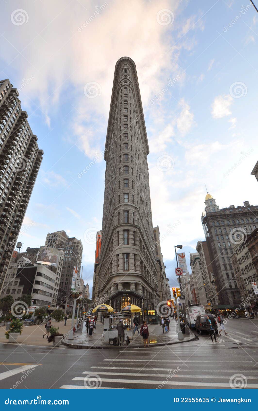 Edificio Di Flatiron, Manhattan, NYC Immagine Editoriale - Immagine di ...