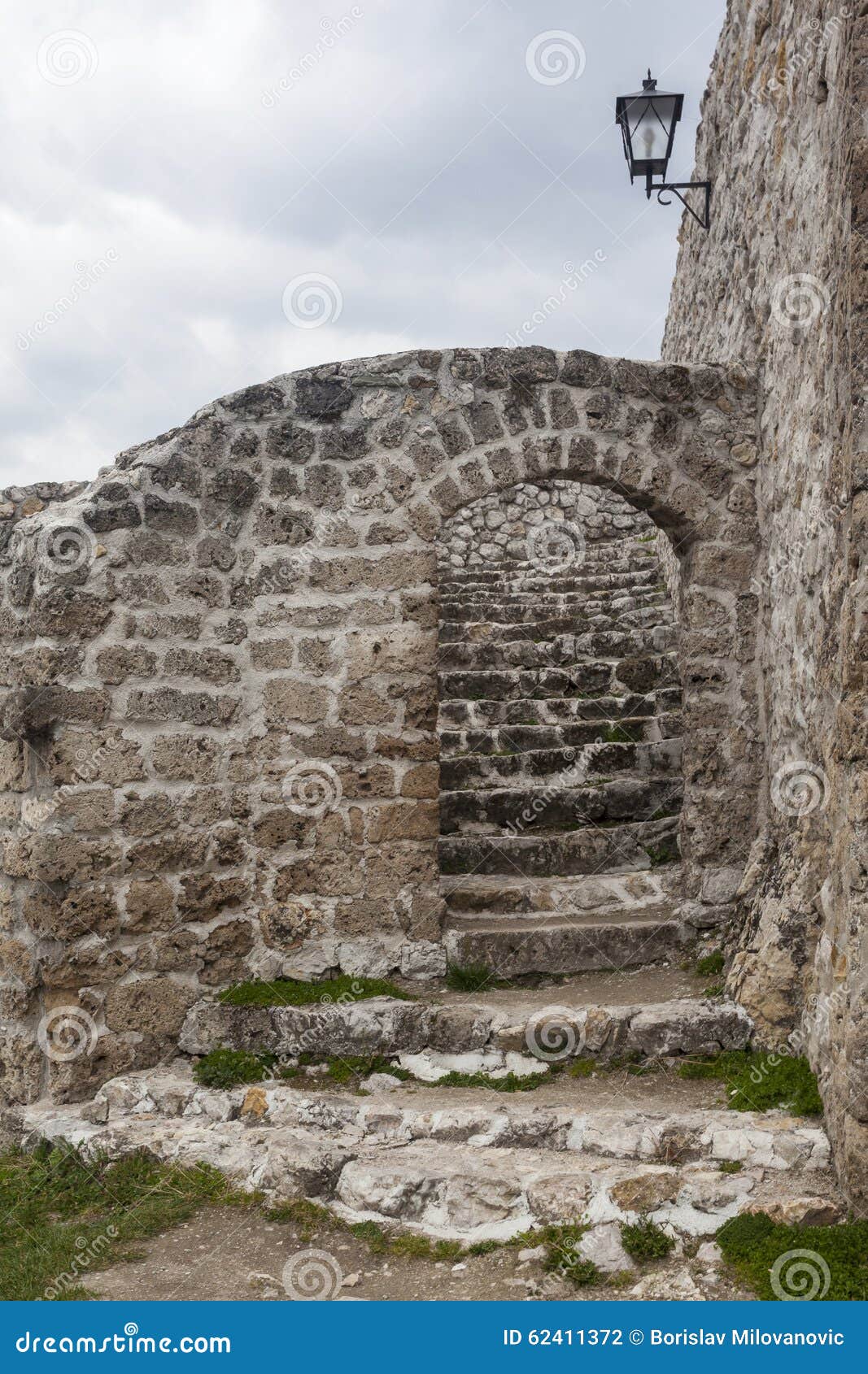 Edificio Fortificado Medieval En Travnik 04 Foto de archivo - Imagen de ...