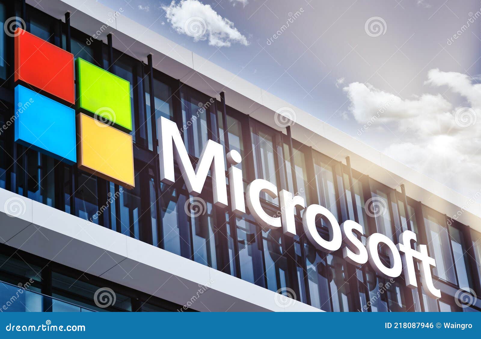 Edificio Microsoft Headquarters Foto editorial - Imagen de grande ...