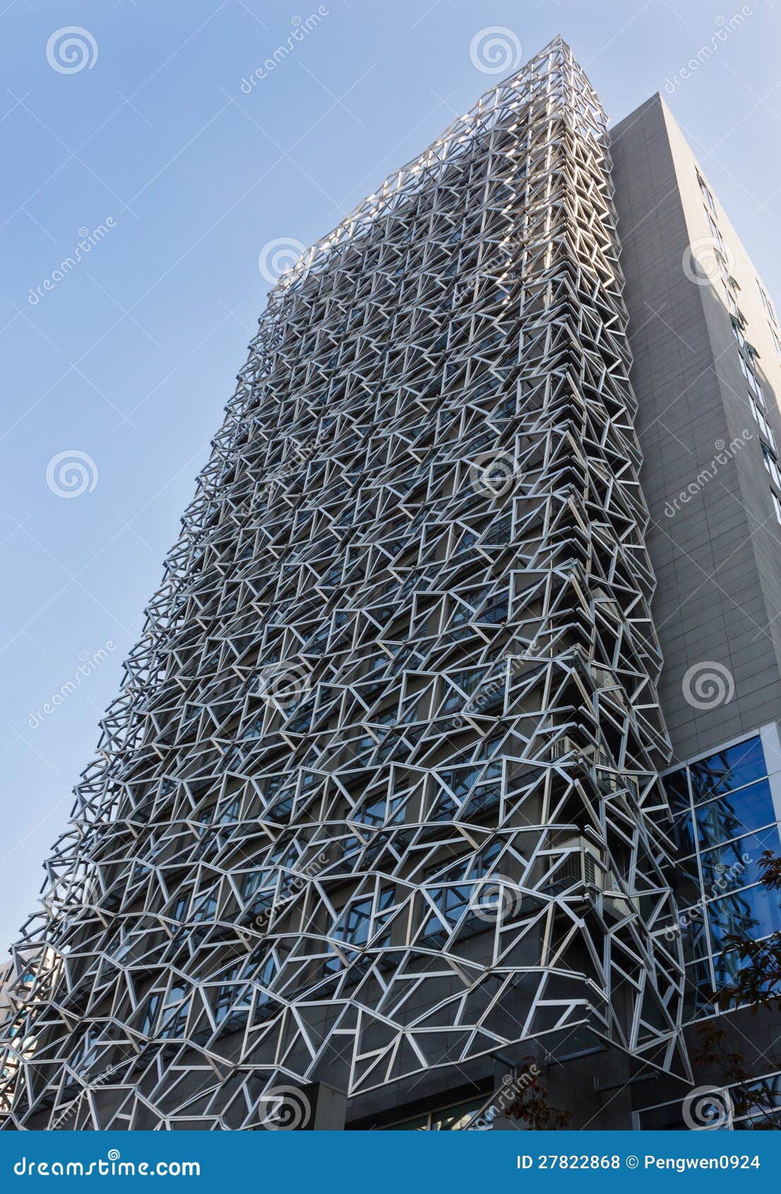 Edificio Moderno Con Exterior De La Textura Foto de archivo - Imagen de ...
