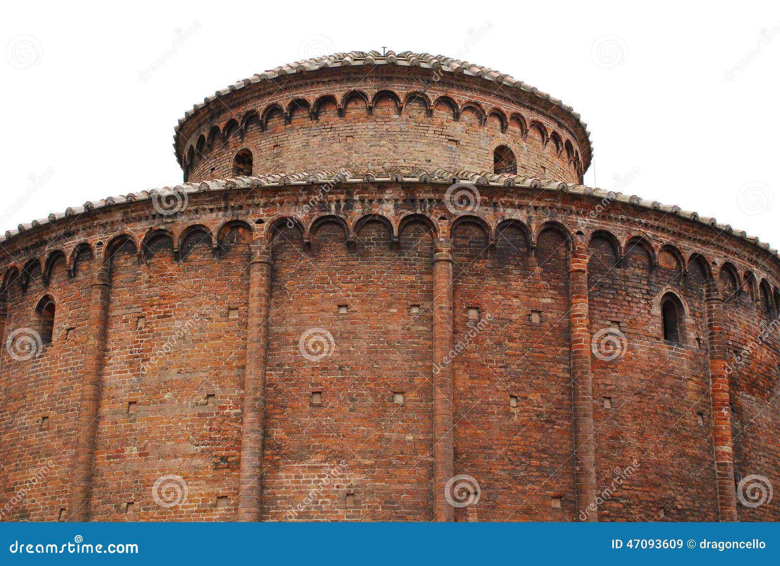Edificio redondo, Mantova imagen de archivo. Imagen de edificios - 47093609