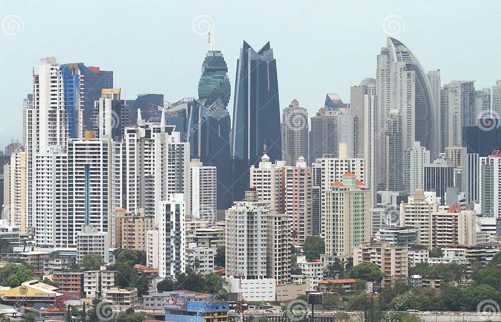 Edificios De Ciudad De Panamá Fotografía editorial - Imagen de fortuna ...