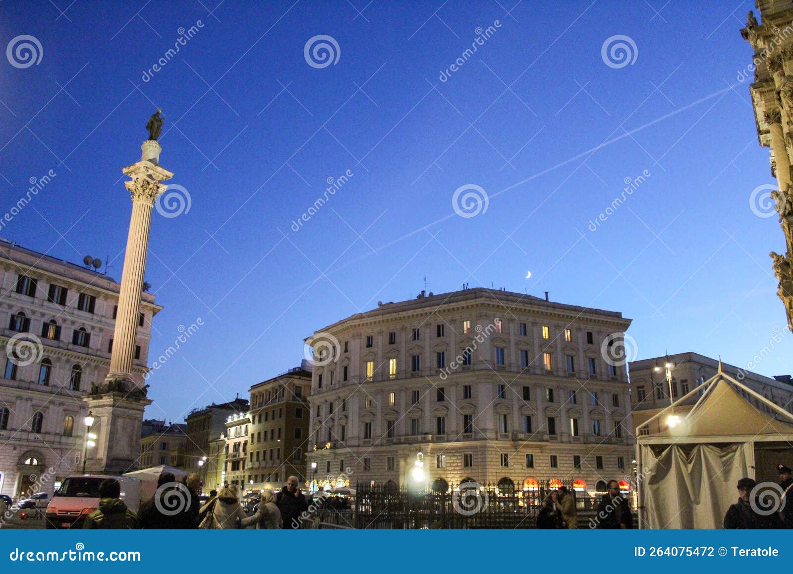 Edificios De La Ciudad De Roma Italia Fotografía editorial - Imagen de ...