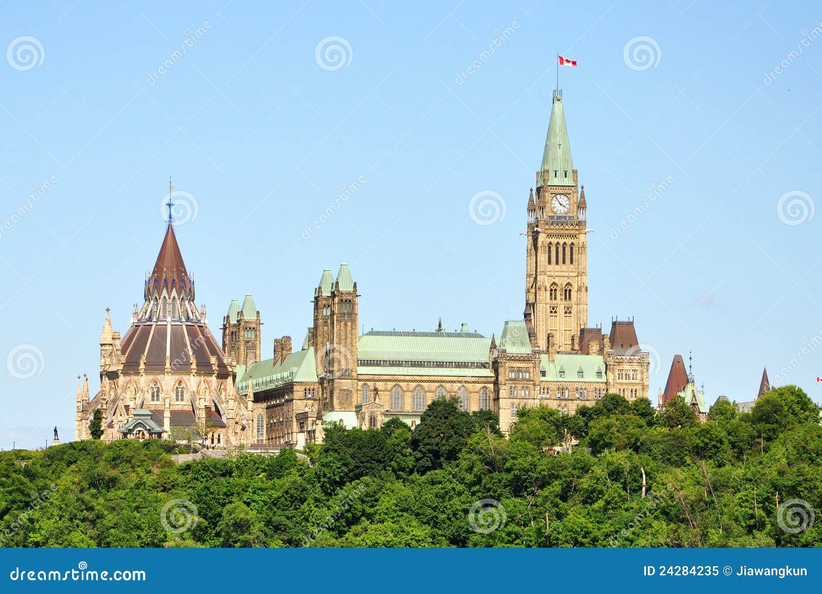 Edificios Del Parlamento, Ottawa, Canadá Imagen de archivo - Imagen de ...