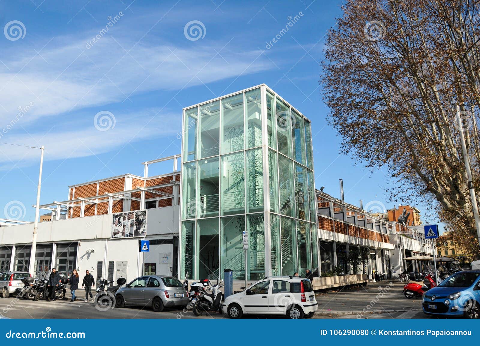 Edificios Modernos De La Arquitectura En Roma Imagen editorial - Imagen ...