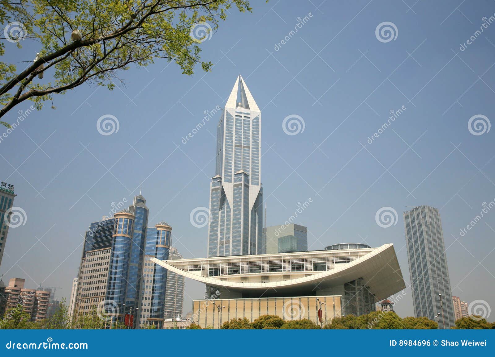 Edificios Modernos De Shangai Foto de archivo - Imagen de rascacielos ...