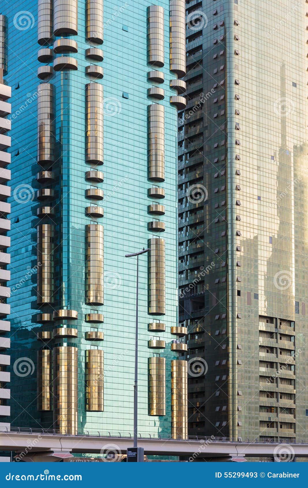 Edificios modernos dubai imagen de archivo. Imagen de céntrico - 55299493