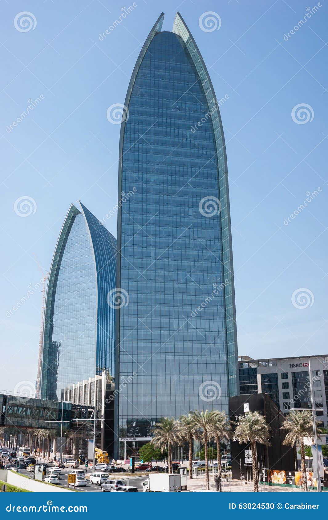 Edificios Modernos En Dubai Imagen editorial - Imagen de ciudad ...