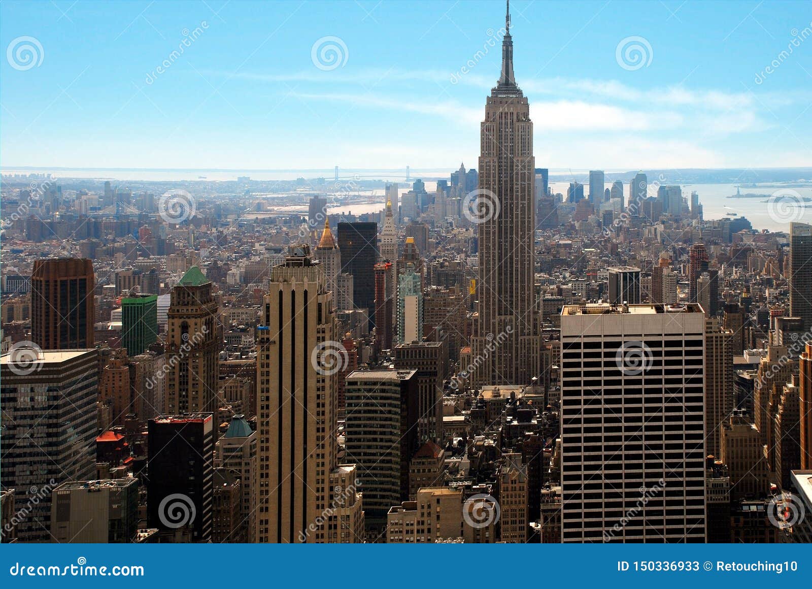 Edificios Modernos, New York City Imagen de archivo - Imagen de ...
