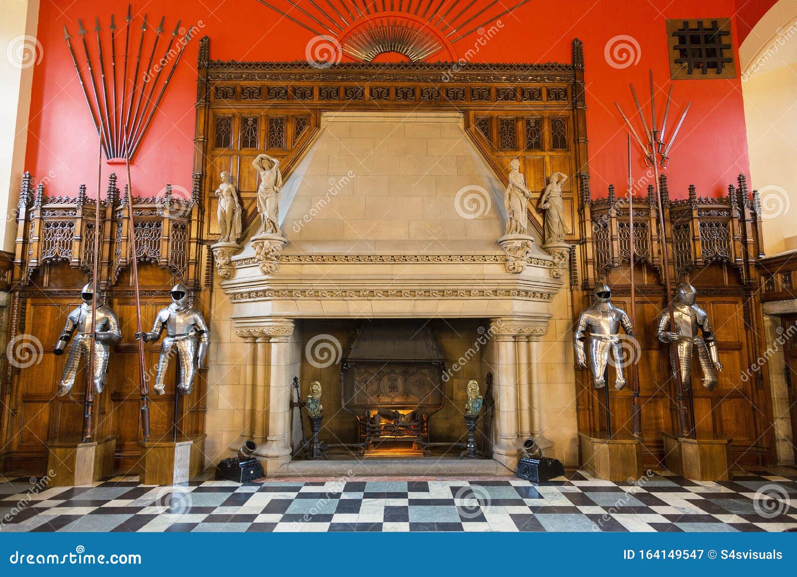 Edinburgh Castle, Great Hall Editorial Photography - Image of ...