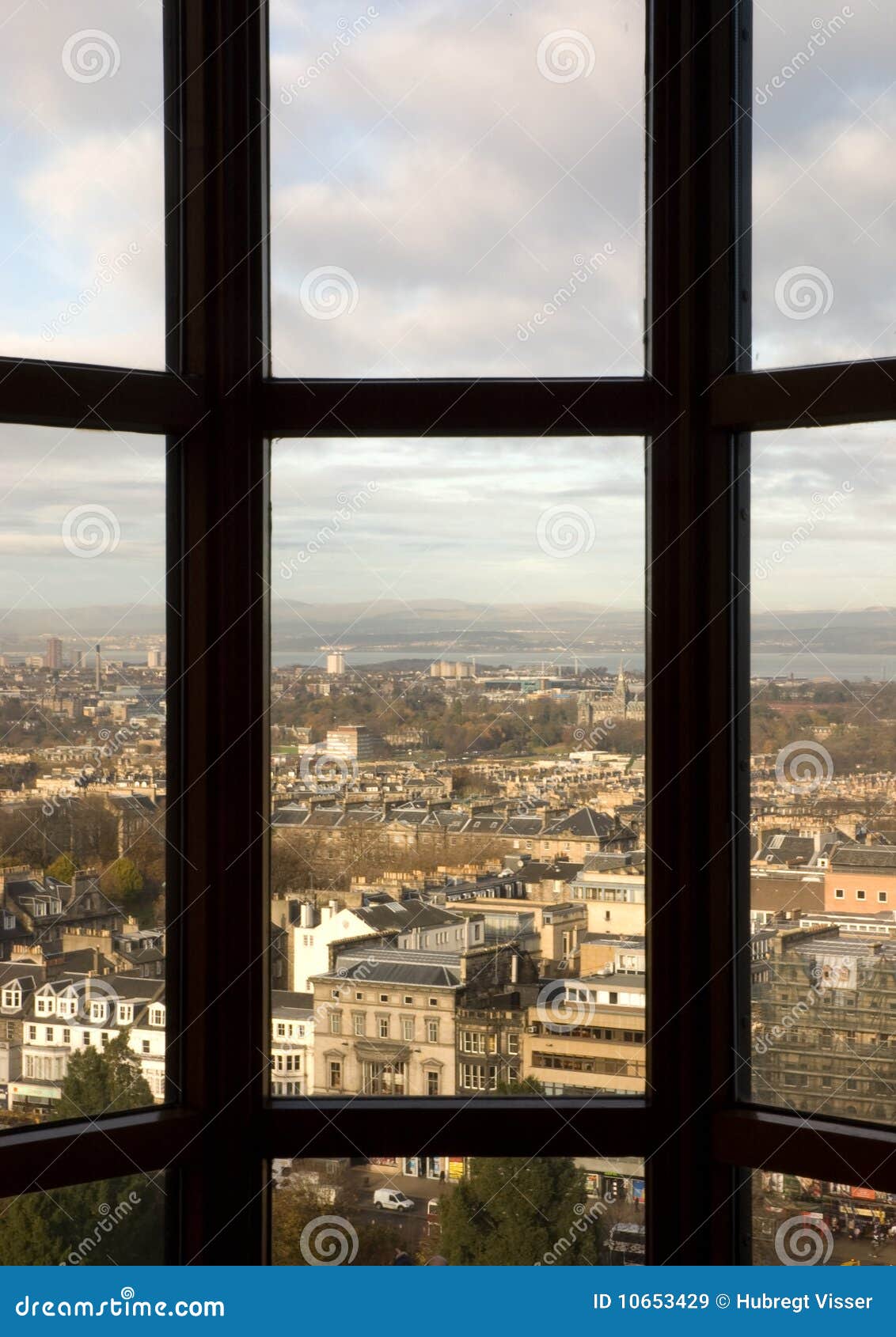 Edinburgh city stock image. Image of city, window, scene - 10653429