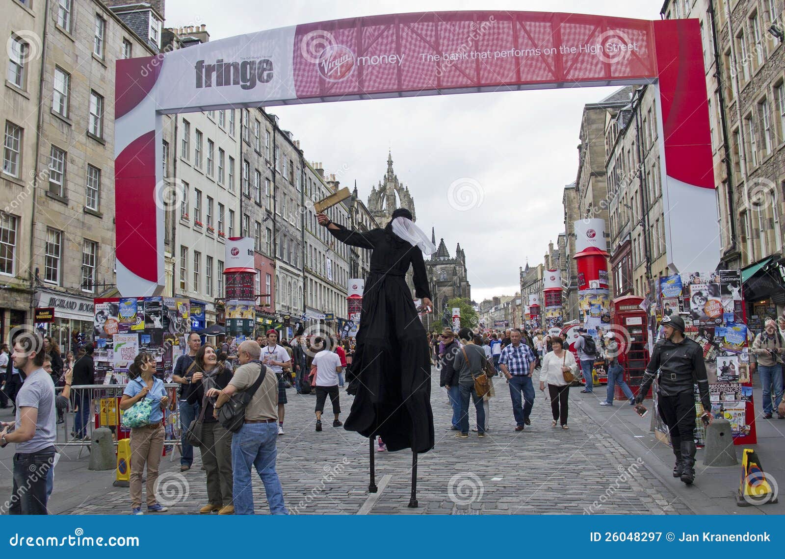 Edinburgh Festival Fringe editorial photography. Image of scottish ...