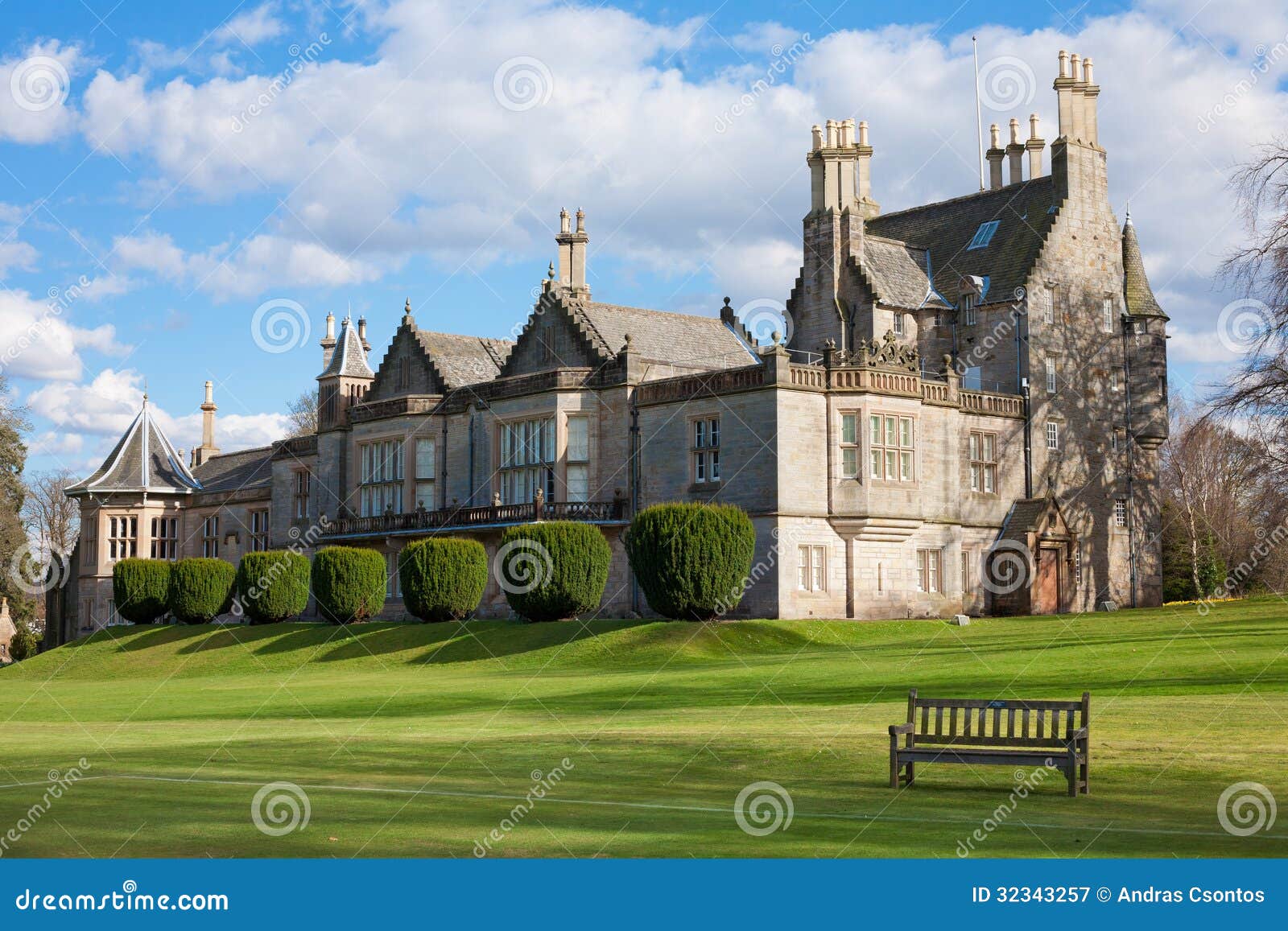 Edinburgh - Lauriston Castle Stock Image - Image of britain, famous ...