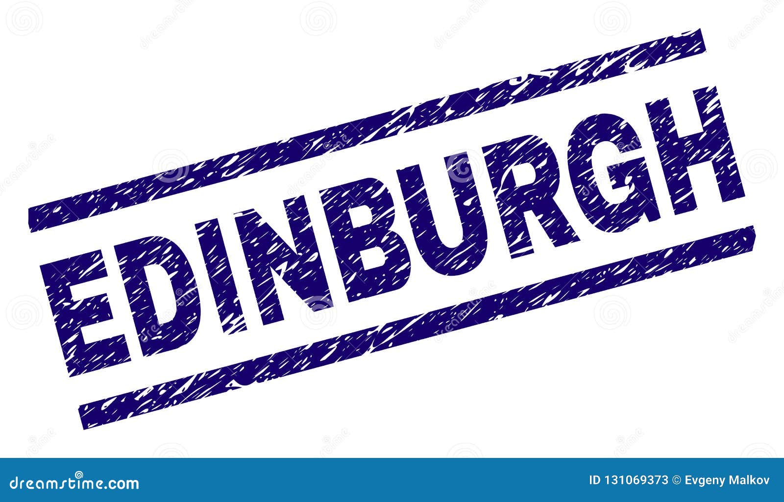 Scratched Textured EDINBURGH Stamp Seal Stock Vector - Illustration of ...