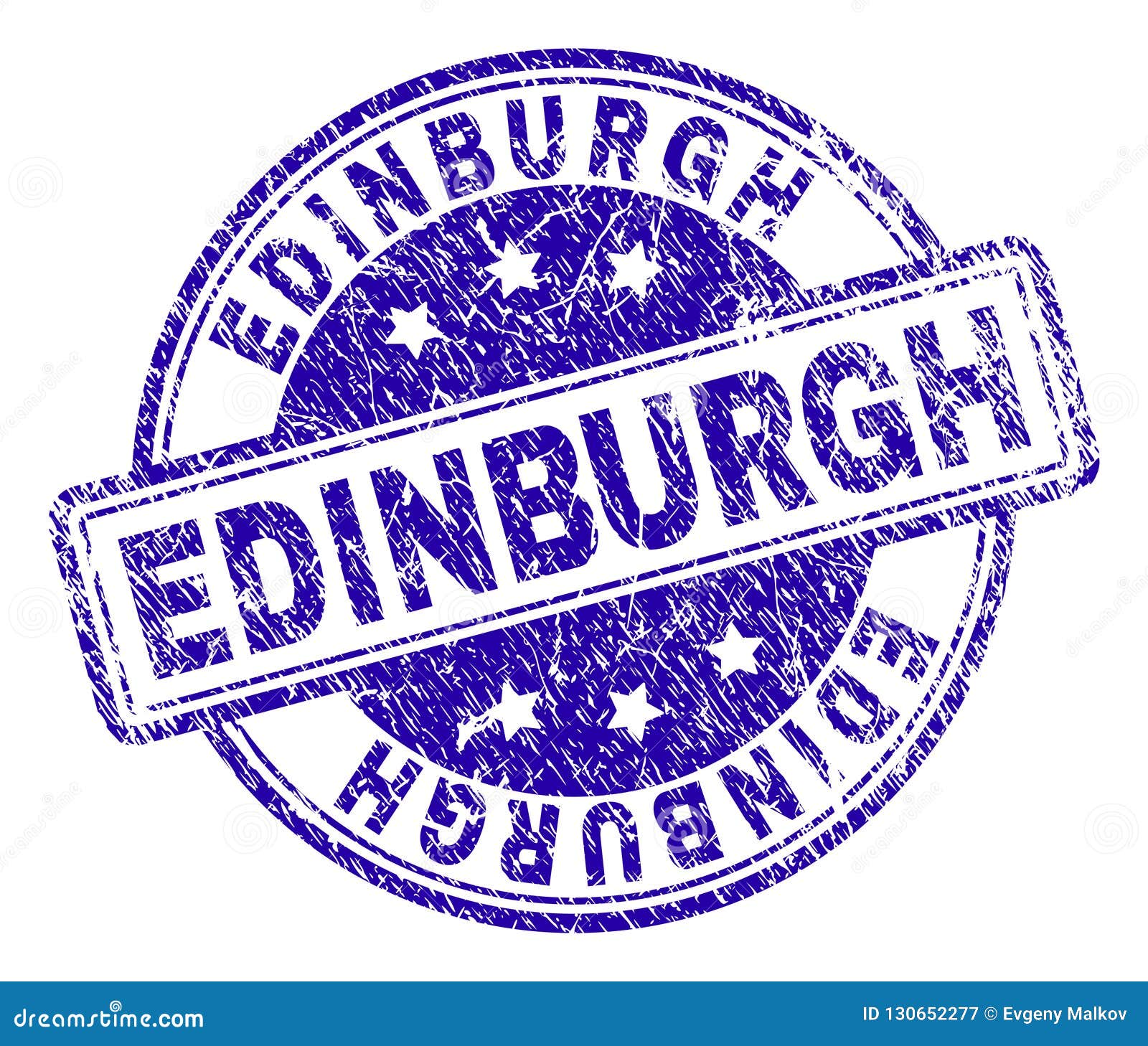 Scratched Textured EDINBURGH Stamp Seal Stock Vector - Illustration of ...
