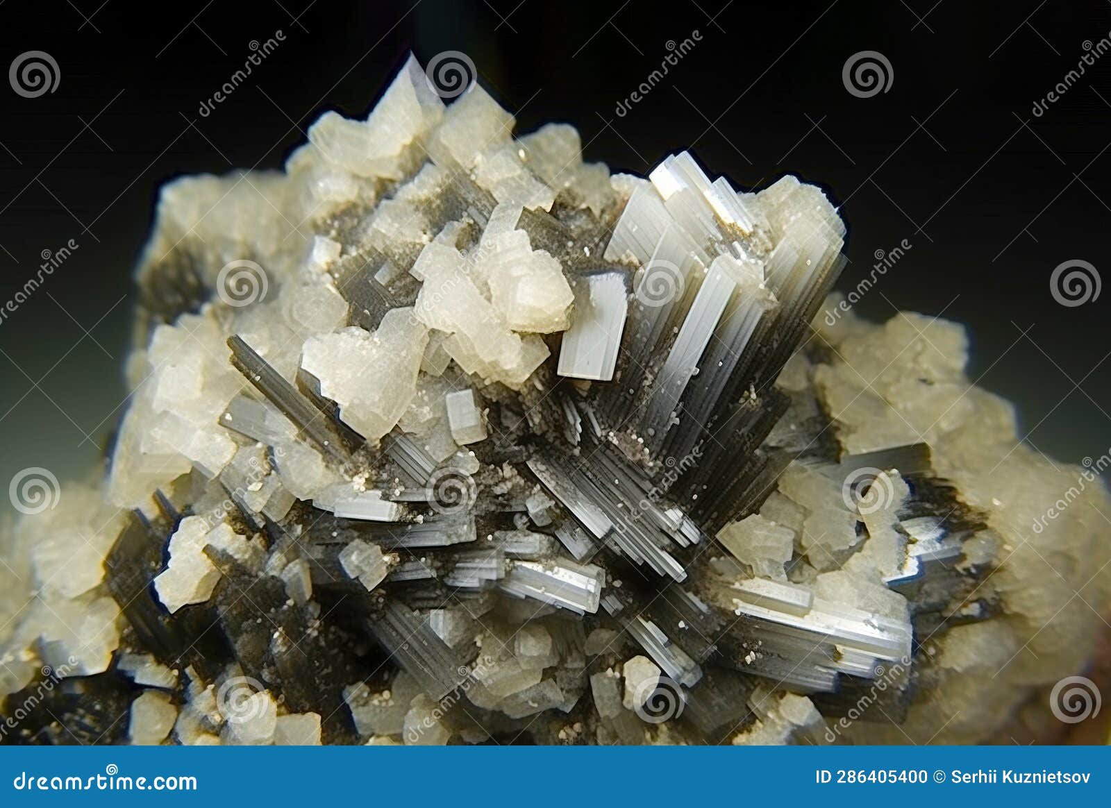 Edingtonite is Rare Precious Natural Geological Stone on Gradient ...