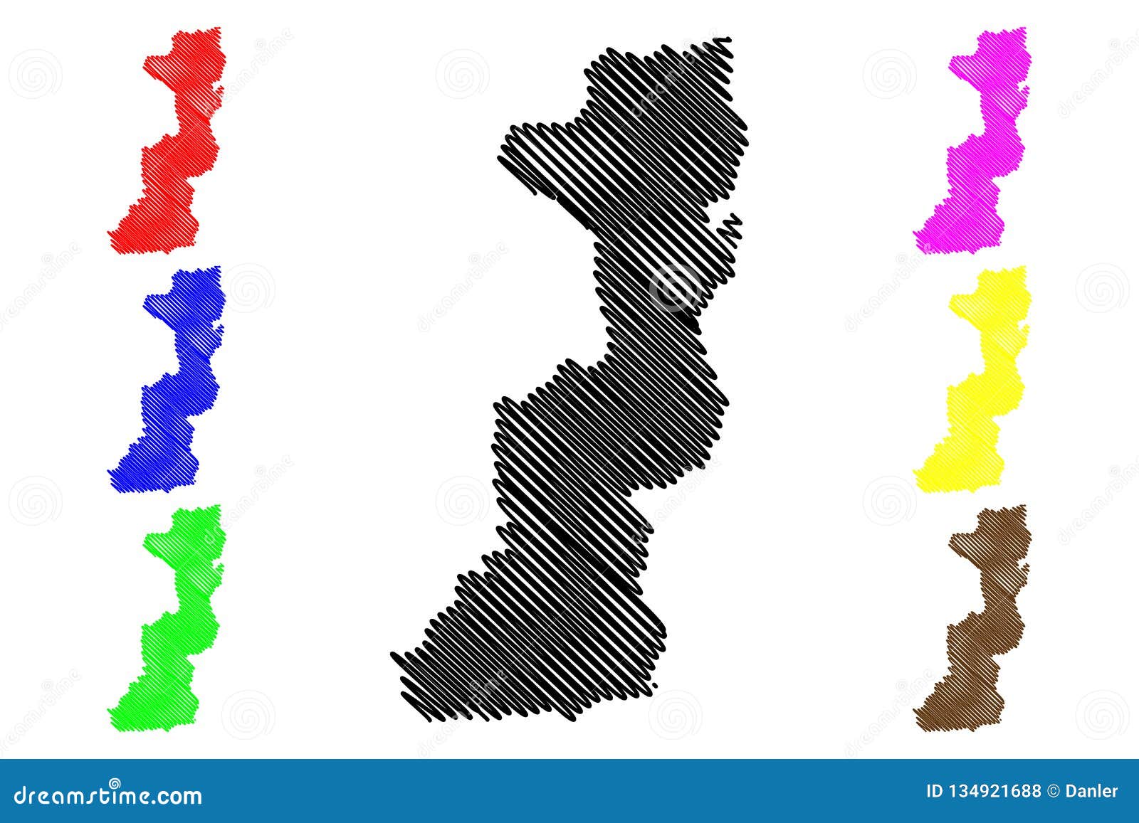 Edirne map vector stock vector. Illustration of oblast - 134921688