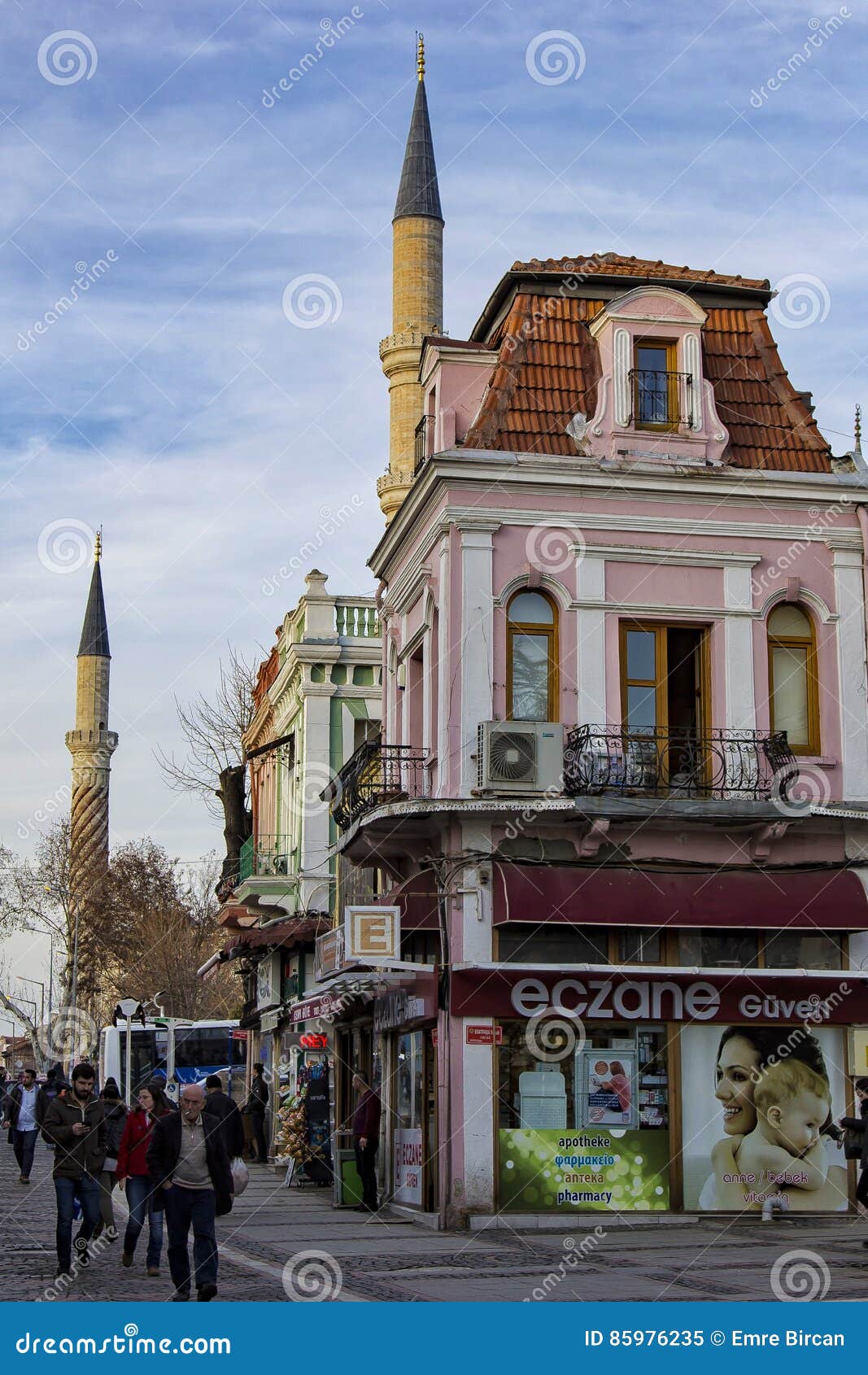 Edirne, Turkey editorial image. Image of edirne, river - 85976235