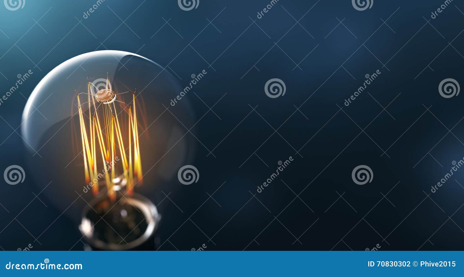 Edison Light Bulb stock illustration. Illustration of bulb - 70830302