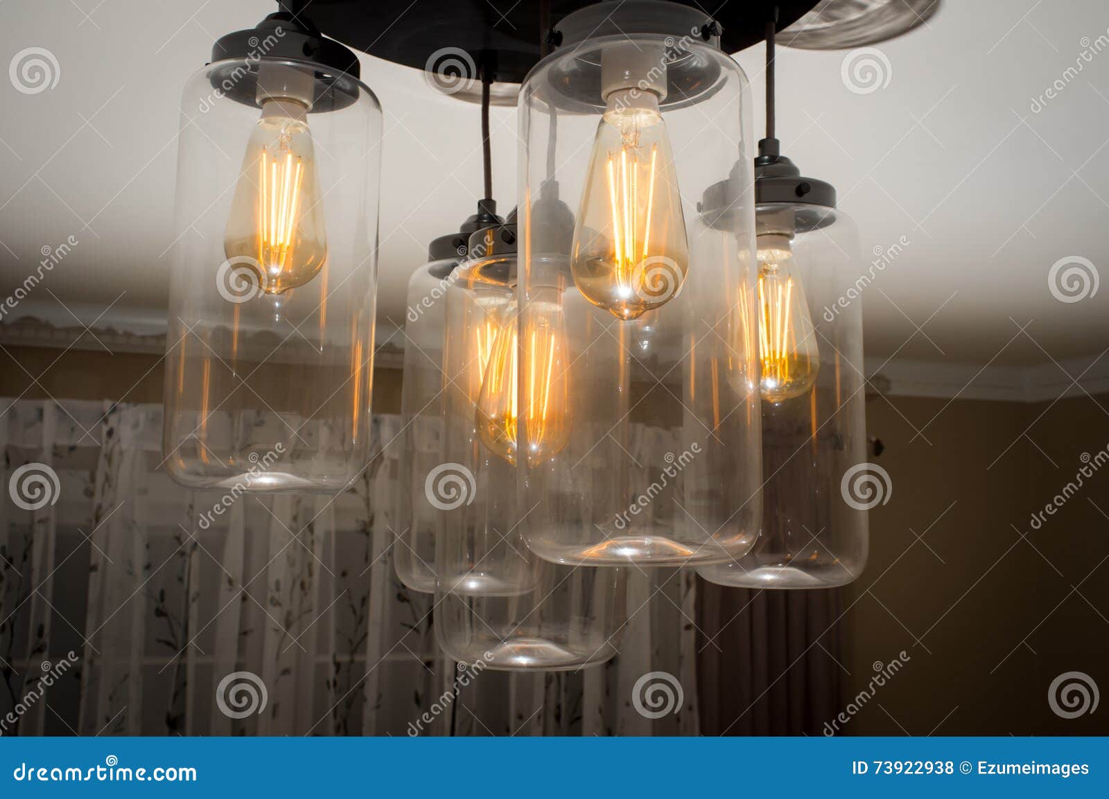 Edison Lightbulb stock photo. Image of glowing, ideas - 73922938