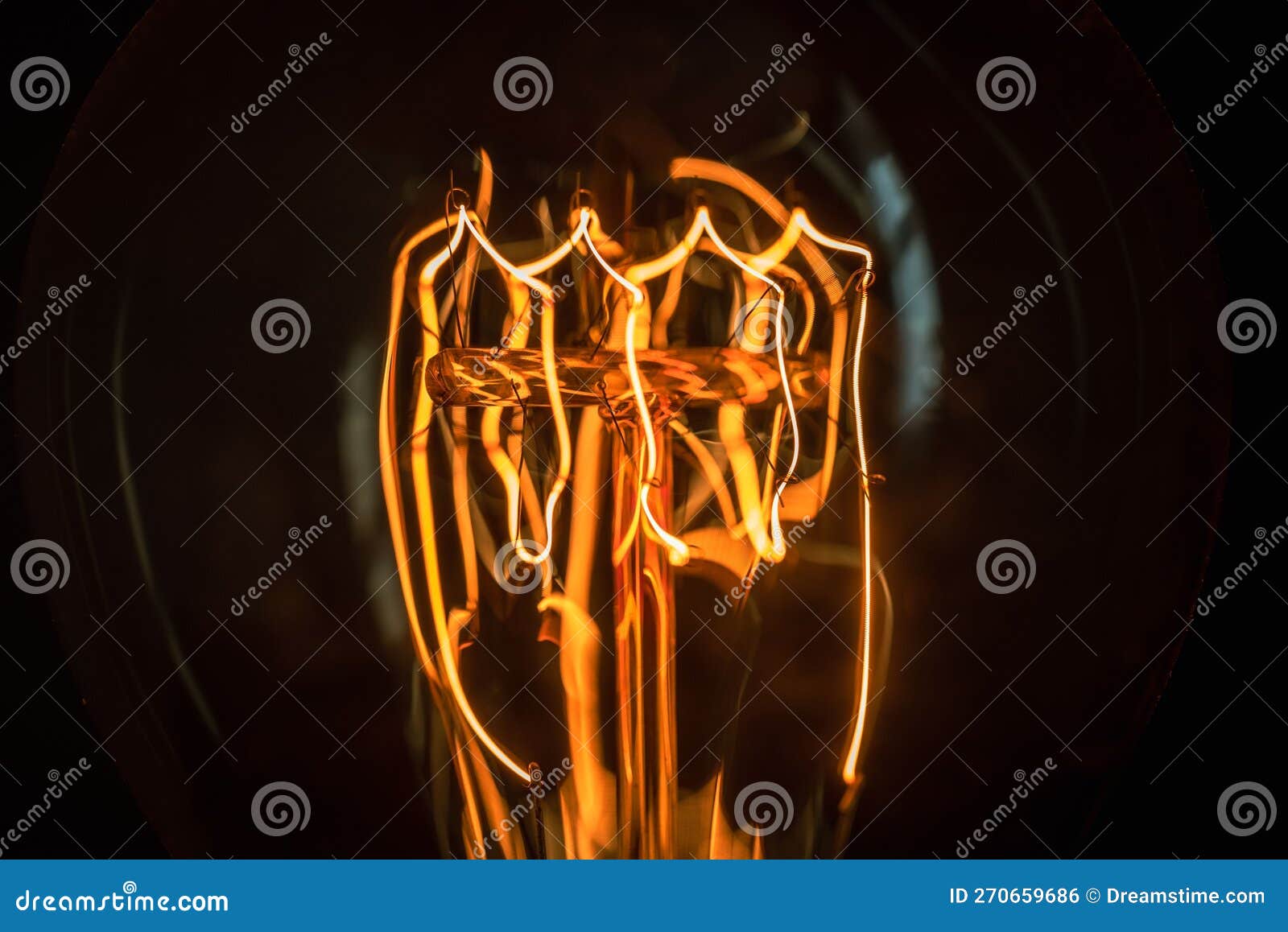 Edison Lightbulb Four stock photo. Image of danger, dynamic - 270659686