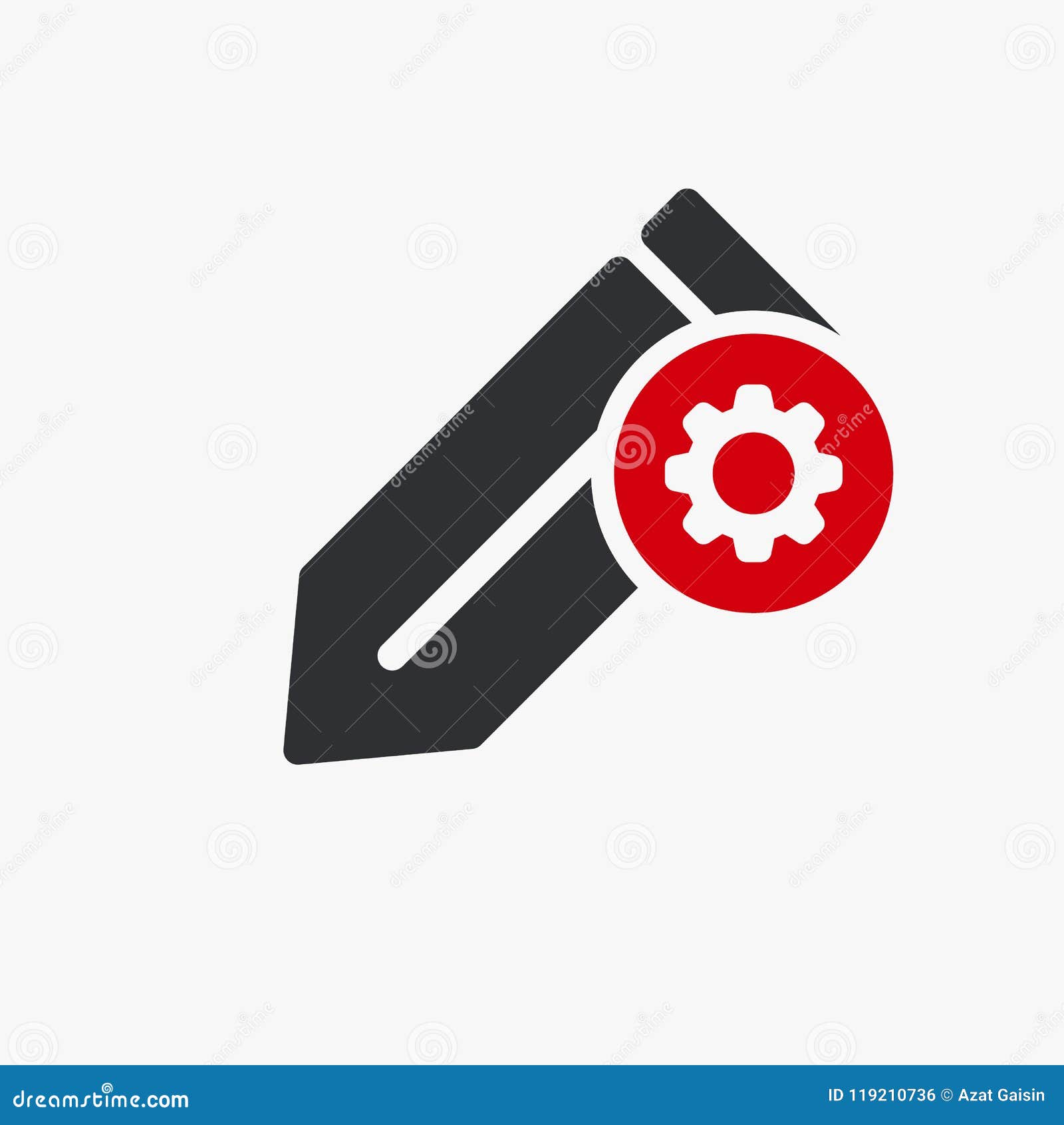 Edit Icon, Tools and Utensils Icon with Settings Sign. Edit Icon and ...
