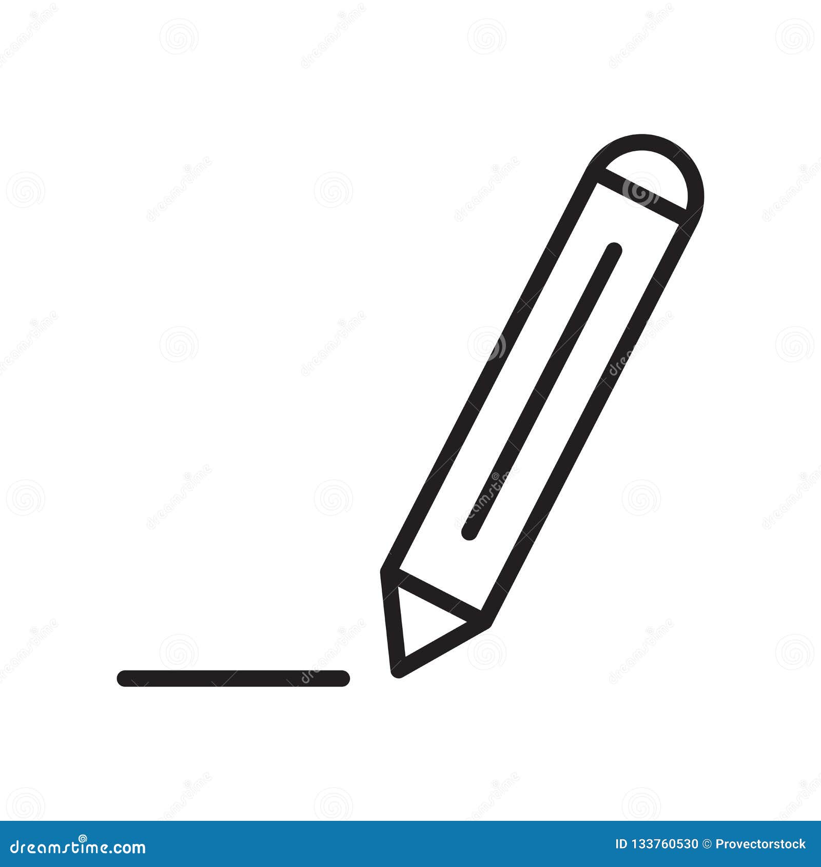 Edit Icon Vector Sign and Symbol Isolated on White Background, Edit ...