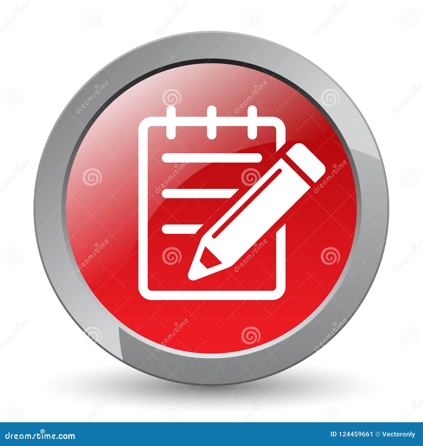 Edit Icon Vector. Redact Illustration Sign. Write Symbol. Document Logo ...