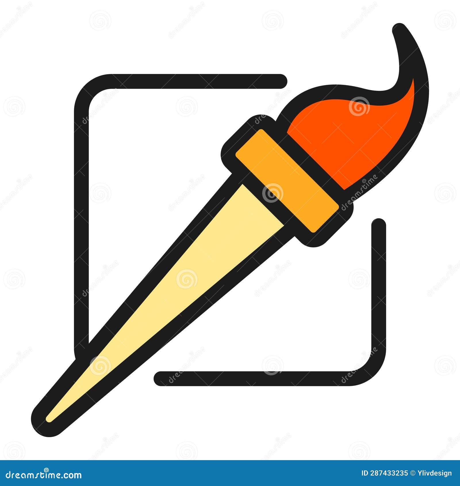 Edit Pencil Icon Vector Flat Stock Vector - Illustration of digital ...