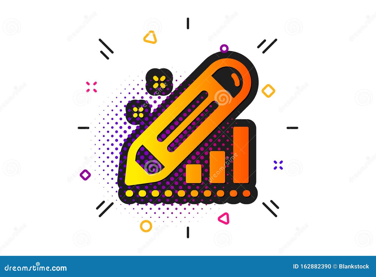 Pencil Chart Stock Image | CartoonDealer.com #16801399