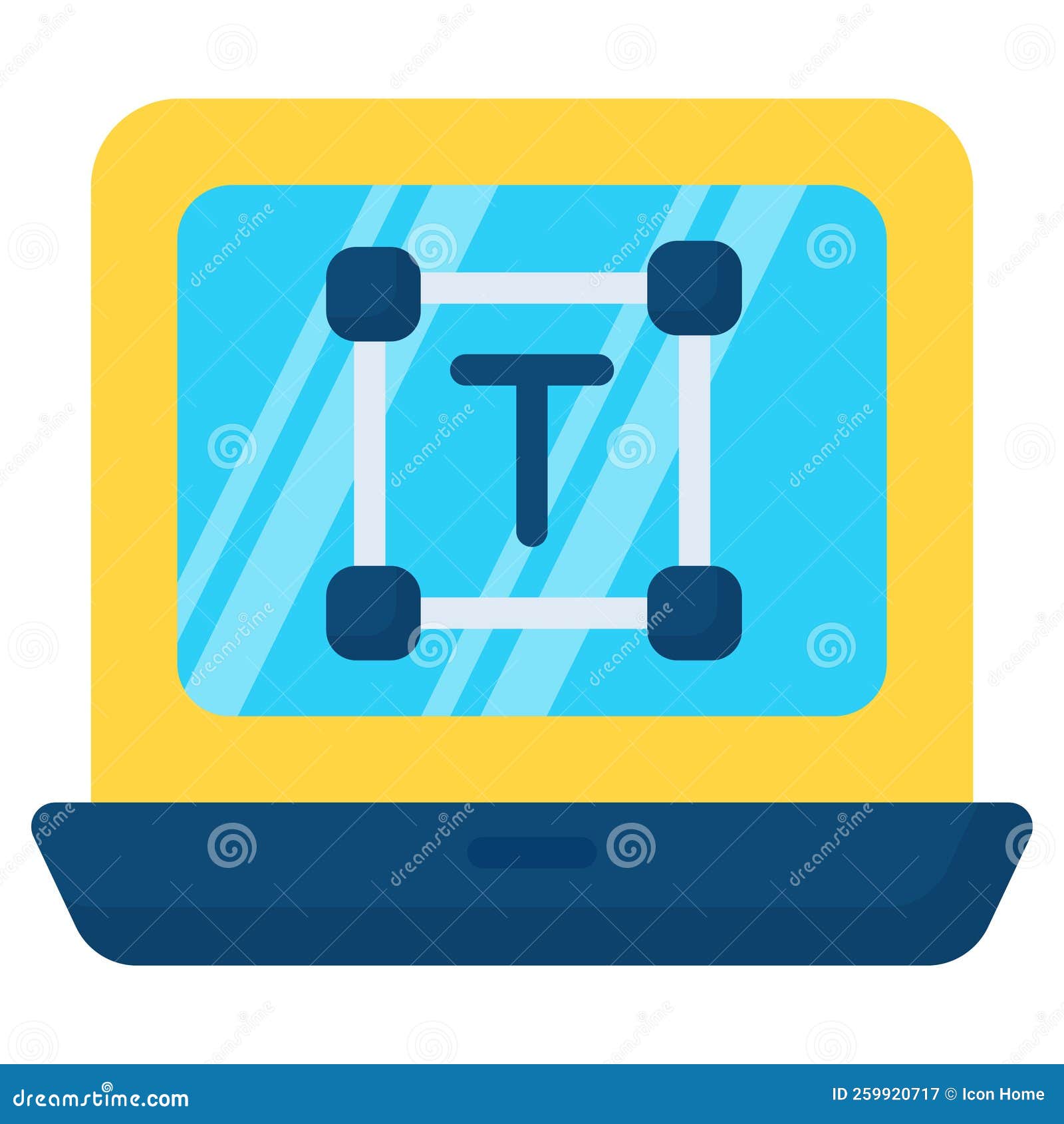 Edit Text Flat Icon , Photography and Digital Art Flat Vector Icon ...