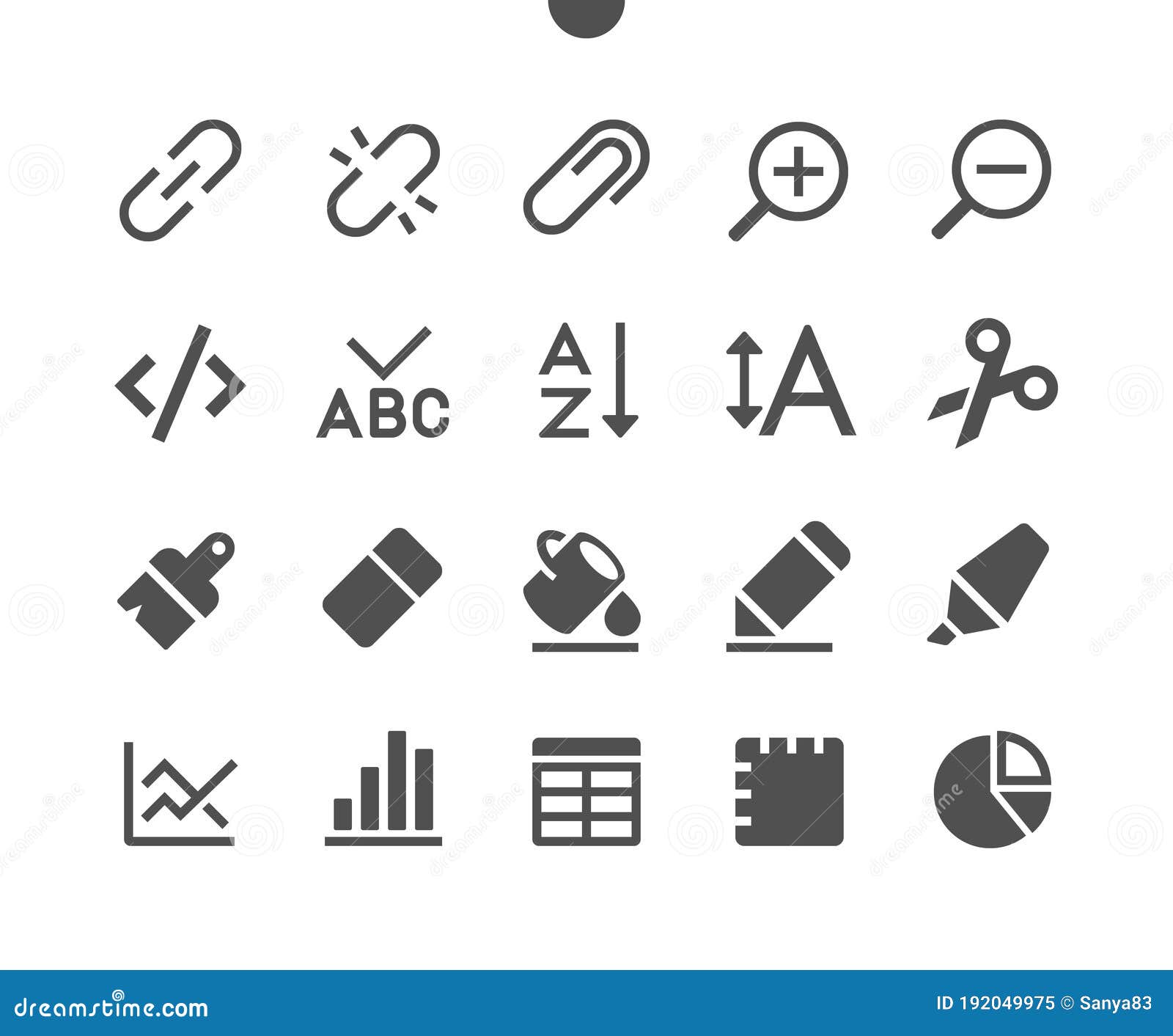 Spellcheck Vector Icon On White Background. Flat Vector Spellcheck Icon ...