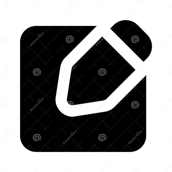 Edit Tool Icon Design, User Interface Vector, Minimal Design Stock Vector - Illustration of ...
