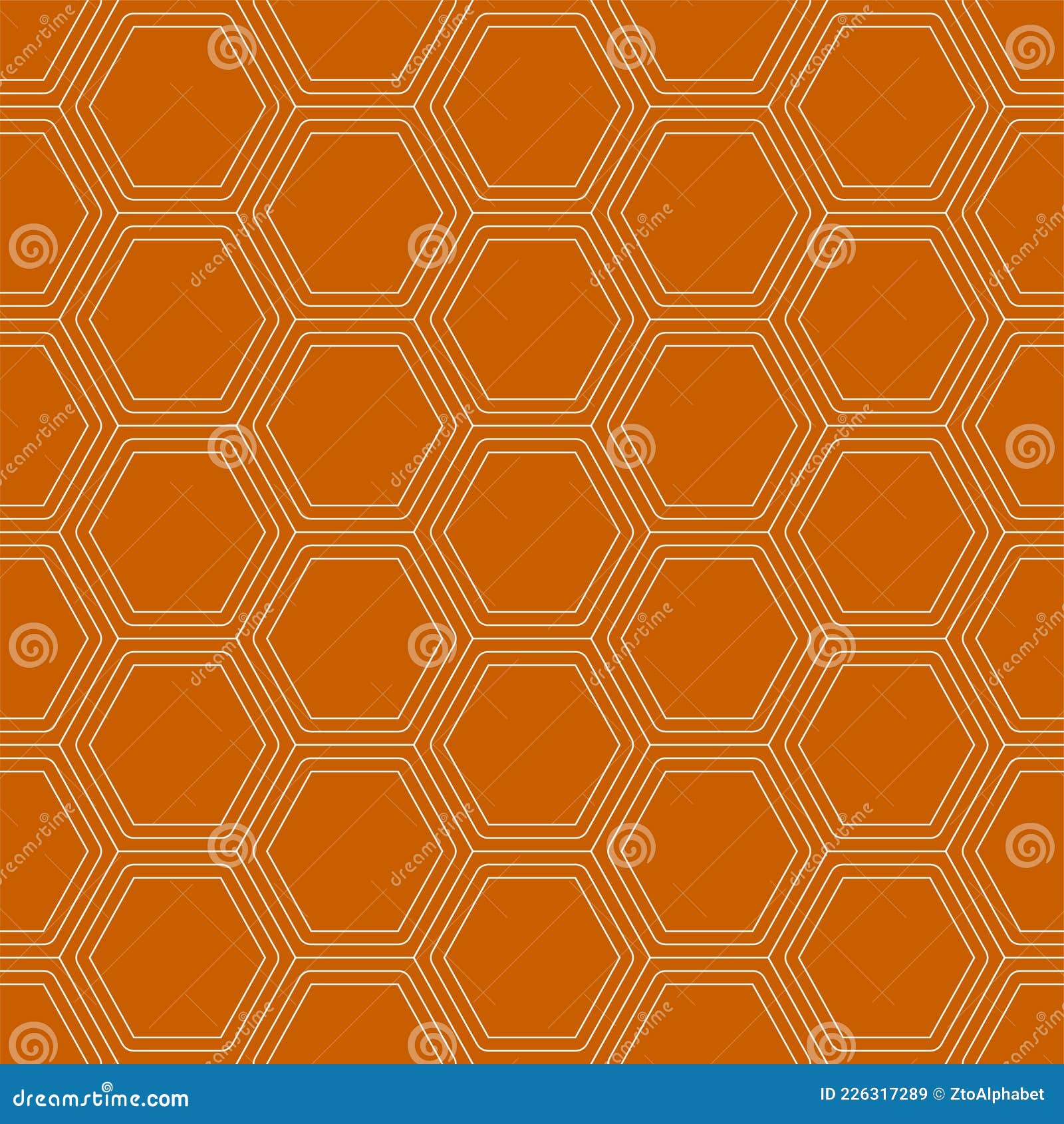 Honeycomb Hive Seamless Patterns Stock Vector - Illustration of ...