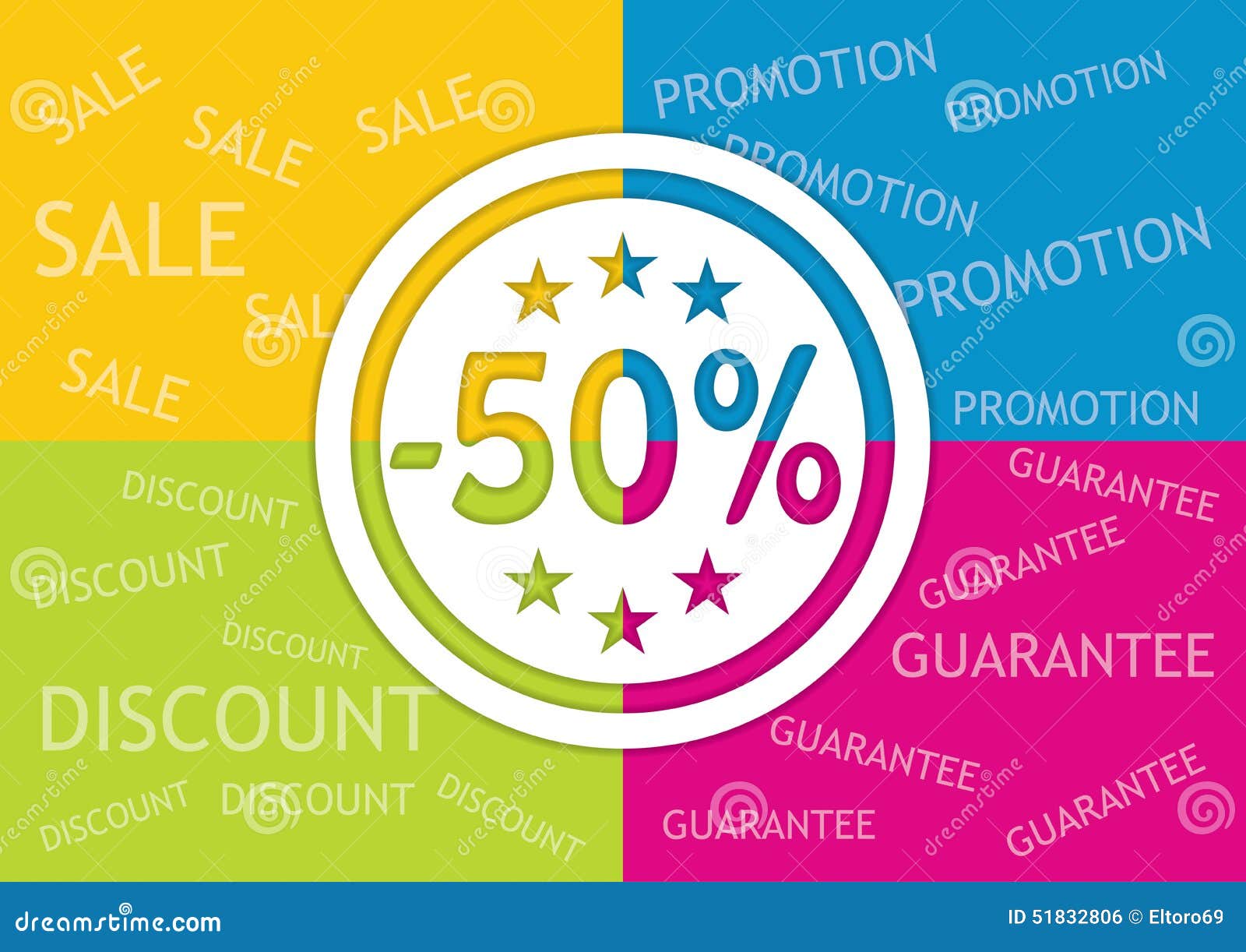 Editable Banner for Discount Actions Stock Vector - Illustration of ...