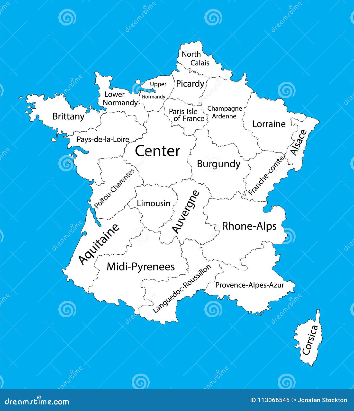 Editable Blank Vector Map of France. Vector Map of France Isolated on ... Editable Blank Vector Map of France. Vector Map of France Isolated on ...