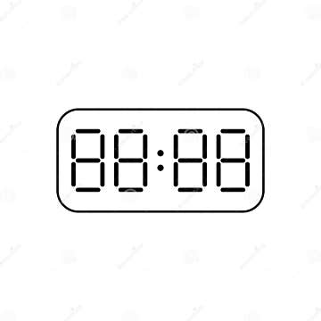 Editable Desk Clock Template. Desk Clock Template. Clock in Linear ...