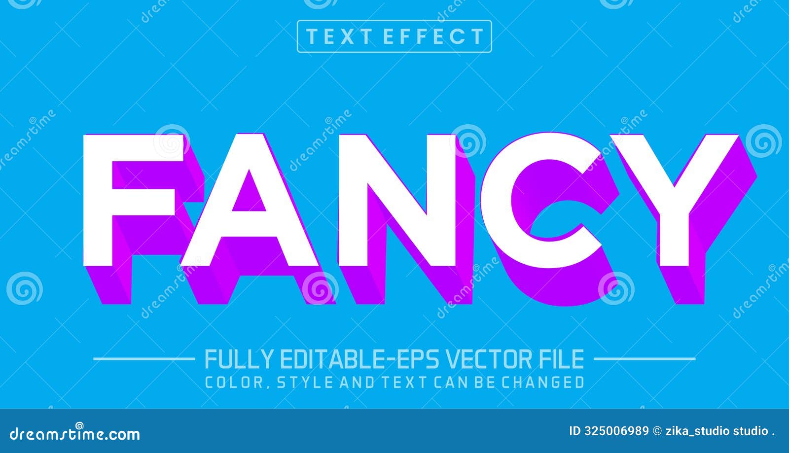 Editable Fancy Text Style Effect - Text Style Concept Stock ...