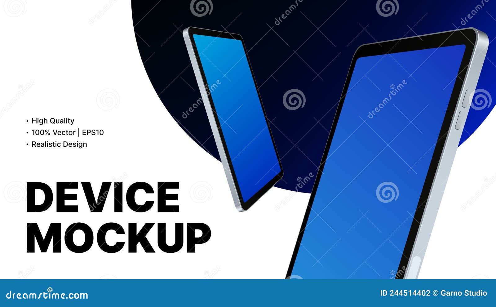 Editable Gadget, Tablet, Smartphone Design. Minimalistic Advertisement ...