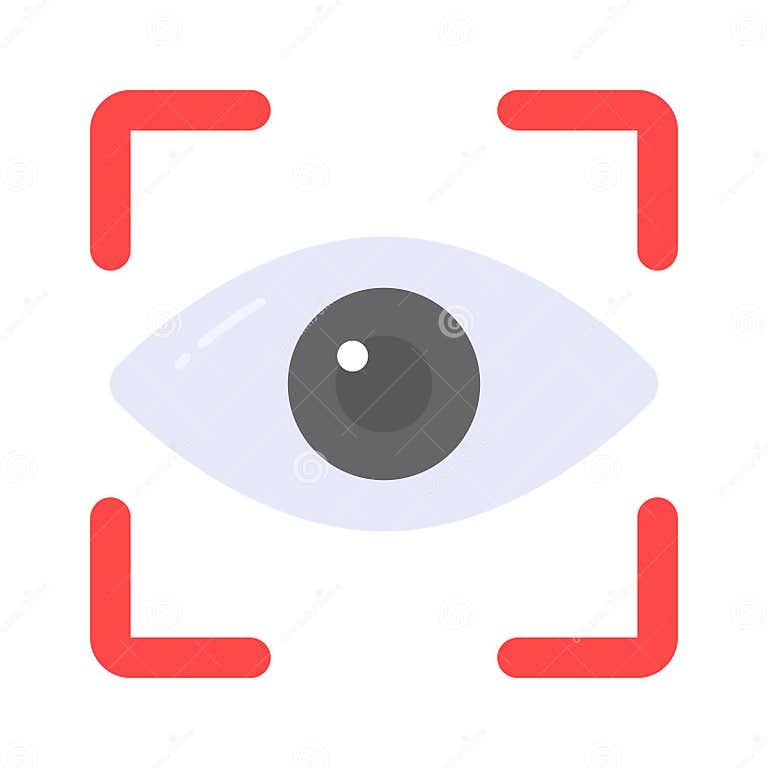 An Editable Icon of Focus in Flat Style, Easy To Use Vector Stock ...