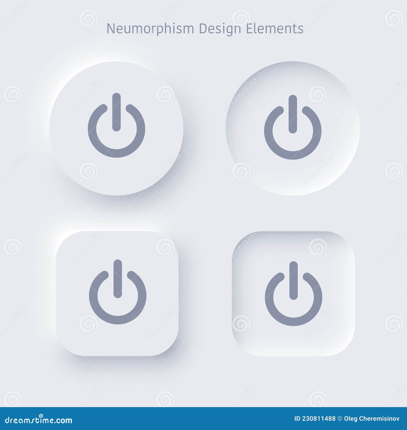 Power Menu Invocation Icon. Vector Illustration On White Background ...