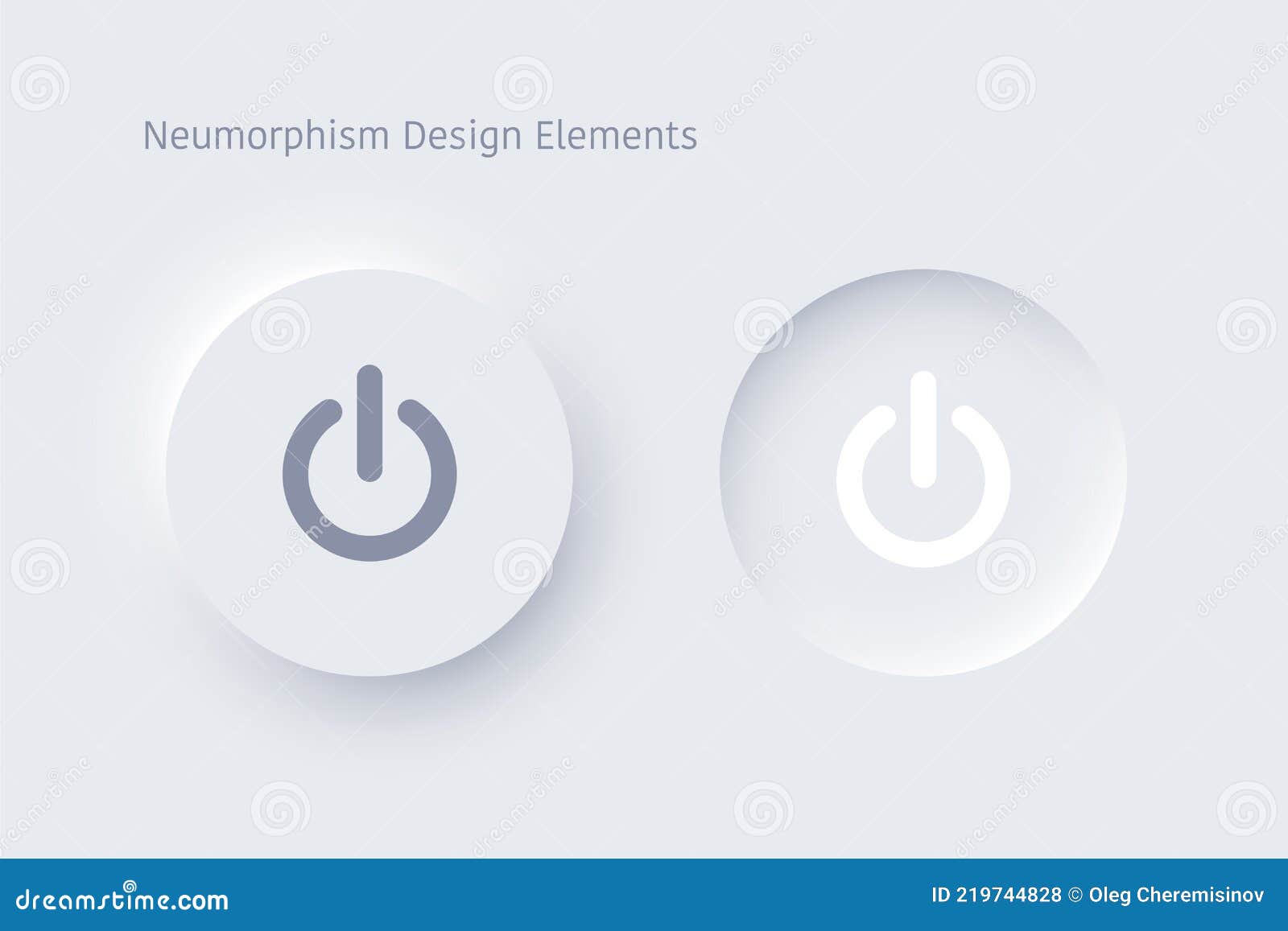 Power Menu Invocation Icon. Vector Illustration On White Background ...