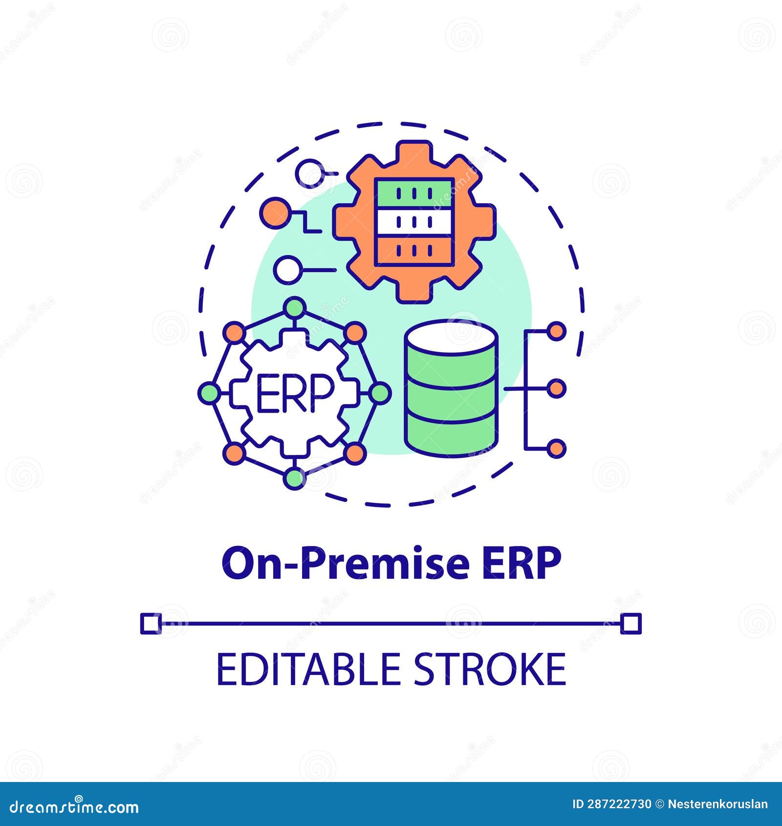 Premise Concept Banner, Isometric Style Cartoon Vector | CartoonDealer ...