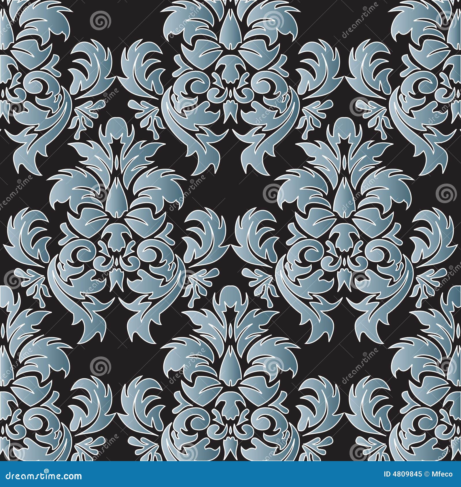 Editable Repetitive Wallpaper Vector Stock Vector - Illustration of ...